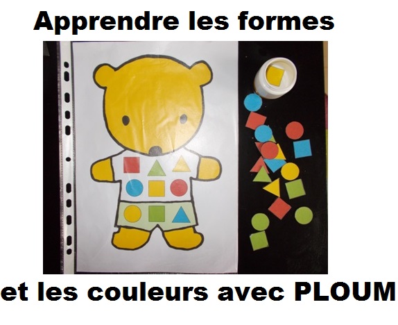 Apprendre les formes et les couleurs
